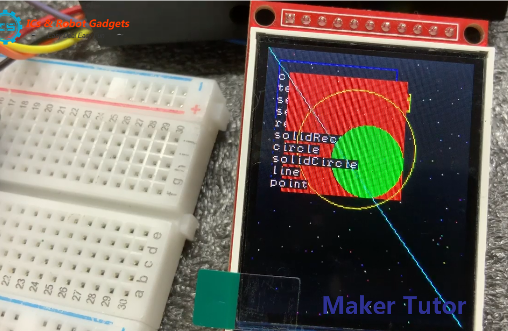 ILI9225 2.0 Inch SPI Serial Port TFT LCD Display Module SPI Interface 176x220 Resolution 4 IO ...